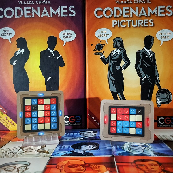 کدنیمز کلمات فارسی (CODENAMES) - فروشگاه آرتین بردگیم